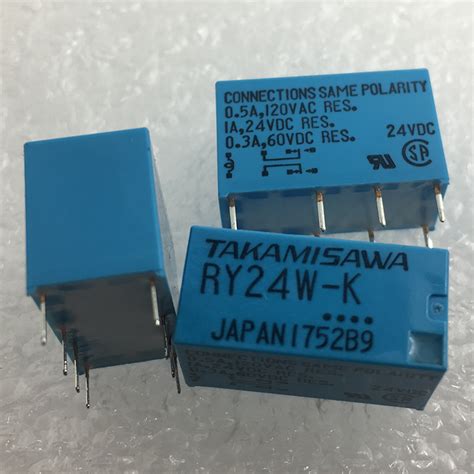 Tkakmisawa原装 Ry5w K Ry12w K Ry24w K 信号继电器 8脚1a 现货 阿里巴巴