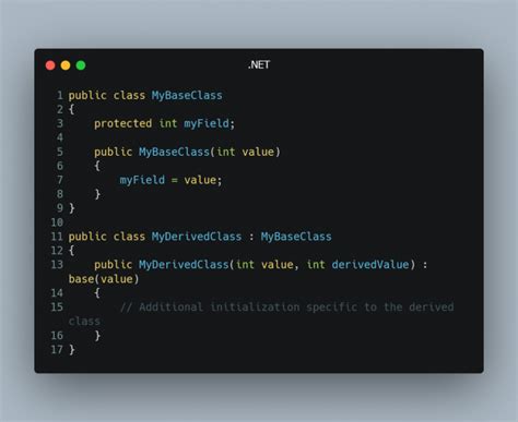 Calling The Base Constructor Tiloid
