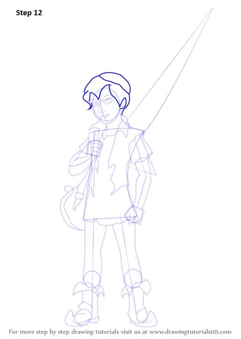 How To Terence From Tinker Bell Tinker Bell Step By Step DrawingTutorials Com