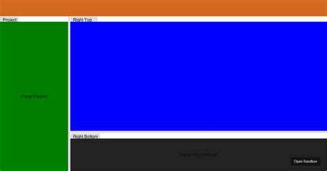 ReactFlexLayout Codesandbox