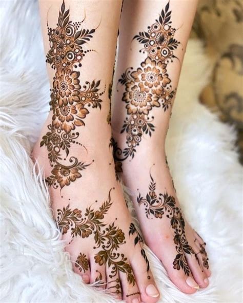 Beautiful Henna Design For Feet Artofit