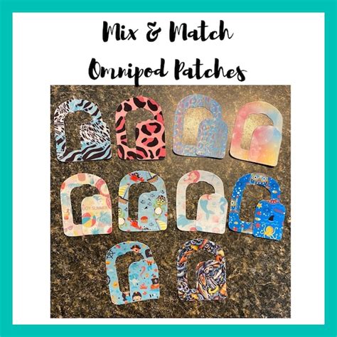 omnipod overlay patch etsy