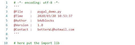 vscode配置：为python文件添加头部作者、日期等信息 cnwanglu 博客园