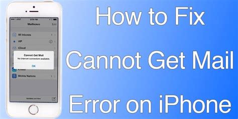 8 Ways On How To Fix Iphone Mail Connection To Server Failed