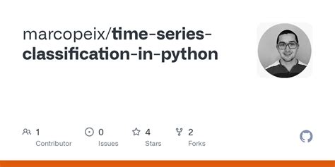 Github Marcopeixtime Series Classification In Python