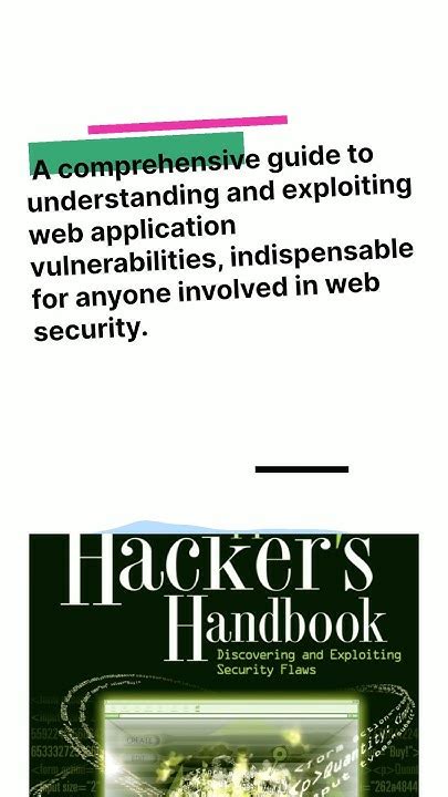 Book Review The Web Application Hackers Handbook Book