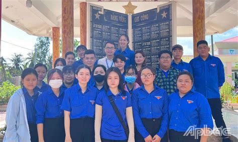 Tiền Giang Mùa hè xanh mùa hè ý nghĩa của sinh viên Báo Ấp Bắc điện tử