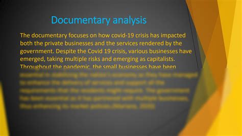 Solution Documentary Analysis Studypool