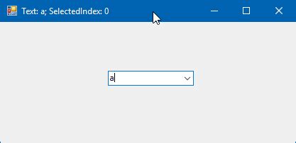 Silviu Bogan C WinForms ComboBox Via Dot Net Perls