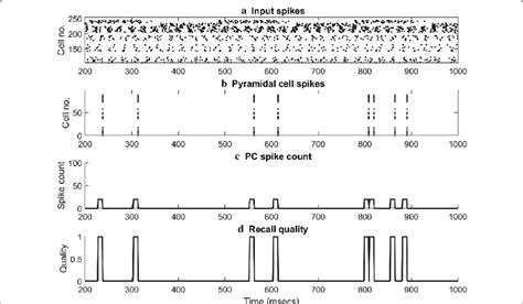 A Raster Plot Showing Septal Top 20 And Ca3 Input Bottom 100