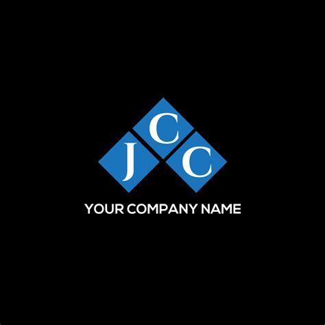 Jcc Letter Logo Design On Black Background Jcc Creative Initials Letter Logo Concept Jcc
