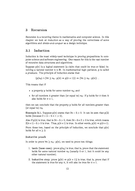 cosc262 week2 the second week of notes 3 recursion recursion is a