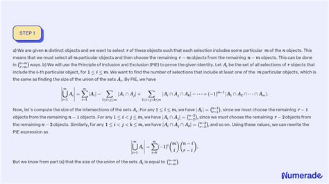 Solveda Given N Distinct Objects In How Many Ways Can We Select R Of