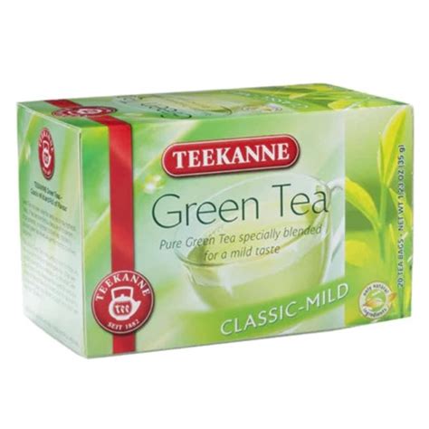 Teekanne Green Tea 20tb Best Before