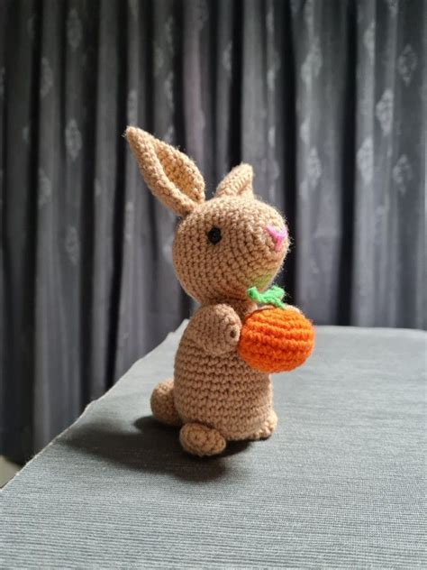 Crochet Rabbits Hobbies And Toys Stationery And Craft Handmade Craft On