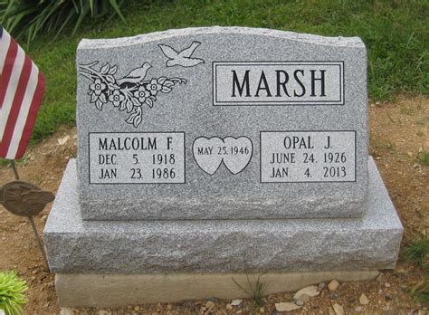 Malcolm F Marsh 1918 1986 Find A Grave Memorial
