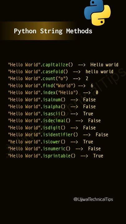🚀 Master Python String Method Shortvideo Trending Youtubeshorts Video Youtube