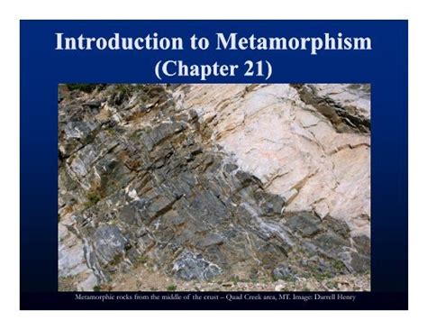 21 Introductionmetamorphism Compatibility Mode Pdf