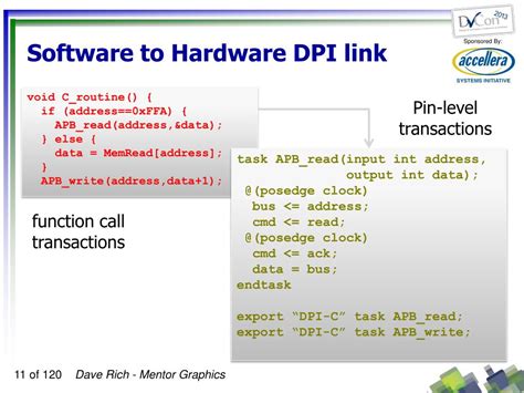 Ppt Easy Steps Towards Virtual Prototyping Using The Systemverilog Dpi Powerpoint Presentation