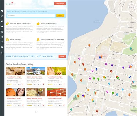 Geometry Design For Geolocation Social Networkr Proshare