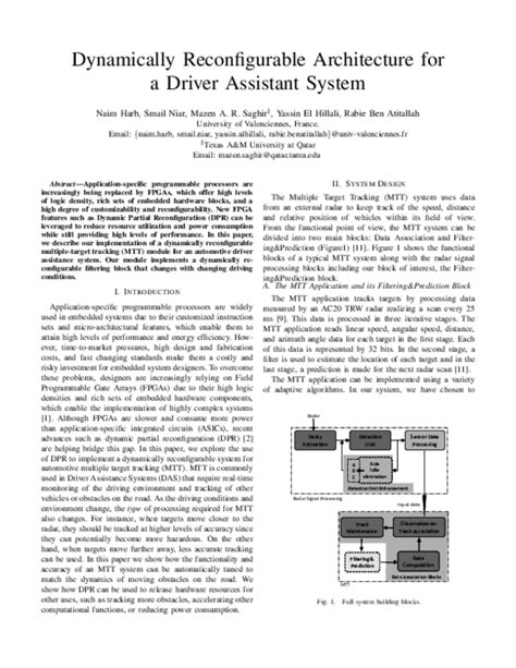Pdf A Dynamically Reconfigurable Architecture For Smart Grids