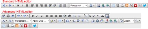 Learn About The HTML Editor Functions