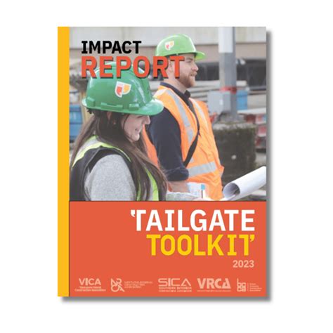 2023 Tailgate Toolkit Impact Report Tailgate Toolkit