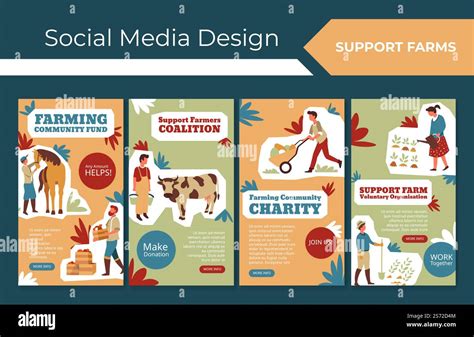 Support Farm Charity Help Local Business Set Social Media Design To
