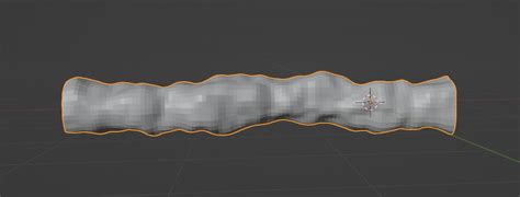 Stretch Noise Displacement Along Curve Geometry Nodes Blender Stack