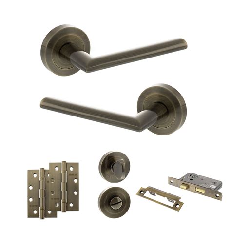 Status Alabama Door Handle Pack Bathroom Set 25 Ce Bathroom Lock