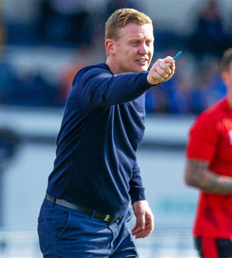 Tony Docherty Barry Robsons Raith Rovers Sacking Harsh Call
