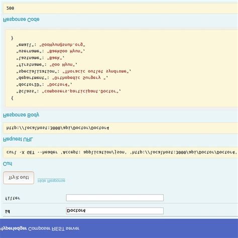 Fetching Doctor Record Through The Composer Rest Server Download