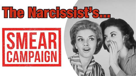 The Narcissist’s Smear Campaign🗣💬👥👥💭 - YouTube