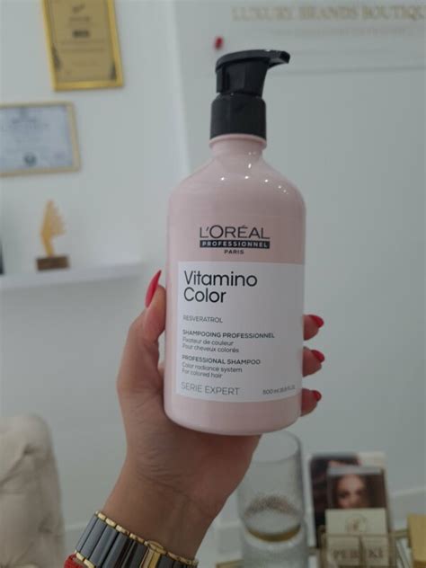 LOREAL Szampon regenerujący i chroniący kolor 500ml - LUXURY BRANDS ...