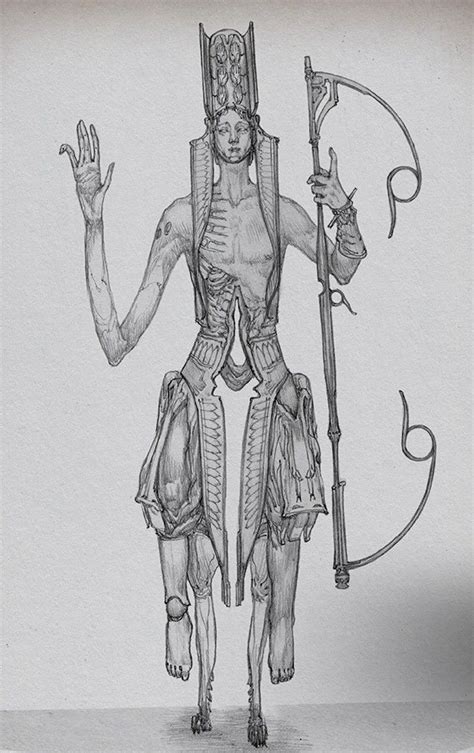 Ballas Ballas Warframe Egyptian Warrior Drawing Morrowind God