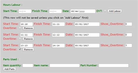 Javascript Dynamic Jquery Array Works For Some Records Stack Overflow
