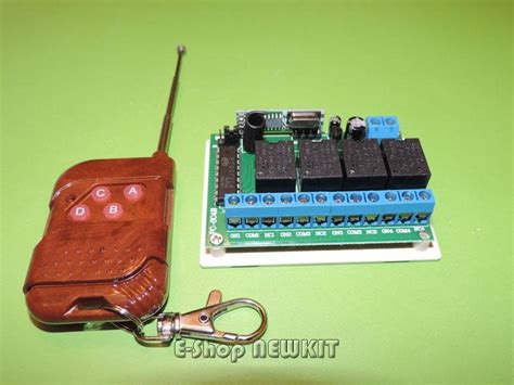 ریموت کنترل 4 کاناله حرفه ای کدفیکس فروشگاه نیوکیت عرضه انواع کیت
