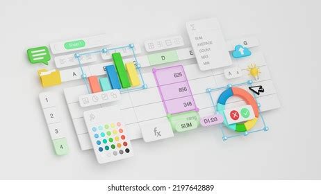Spreadsheets Graphs Charts Table Data Business Stock Illustration Shutterstock