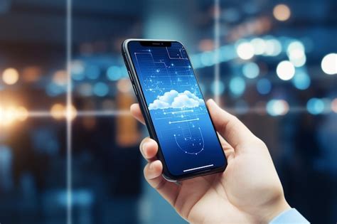 A Person Using A Cloud Based Language Translation App On A Smartphone Premium Ai Generated Image