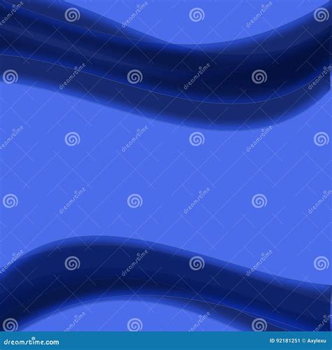 Blue Color Dynamic Lines Modern Abstract Stock Illustration Illustration Of Effects Fibre