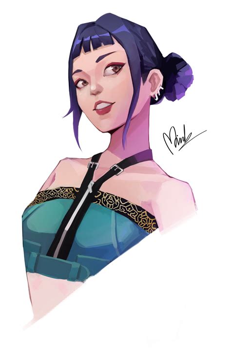Artstation Zoey Kpop Demon Hunters