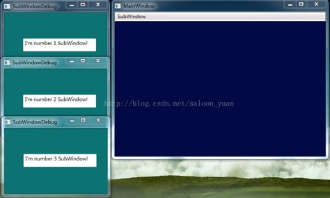 wpf 3 多窗口的实现 c 窗口布局 csdn博客
