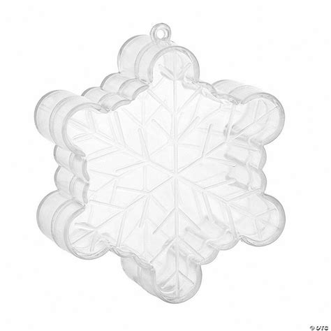 Snowflake Shaped Acrylic Candy Boxes 24 Pack 2 36x2 36x0 98 Oriental Trading