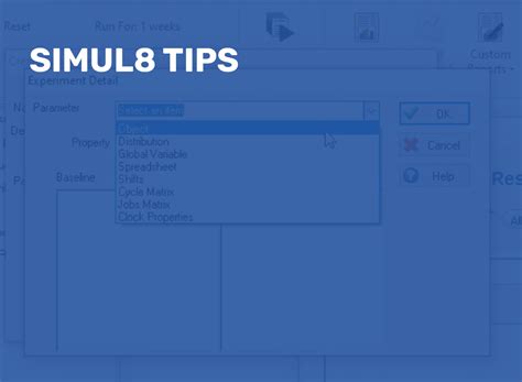 Experimenting With Parameters Simul8 Blog