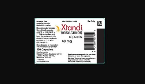Xtandi 40 Mg Capsules At ₹ 40000box Enzalutamide Tablets In Nagpur