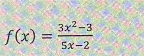 Solved f(x)=3x2-35x-2 ﻿ find the derivatives | Chegg.com