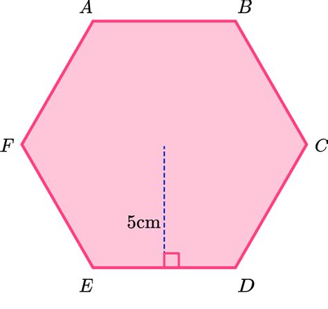 Area Of A Hexagon Gcse Maths Steps Examples And Worksheet