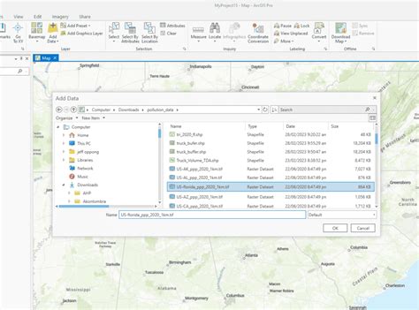 How To Use Arcgis Pro To Determine The Population Impacted By Air
