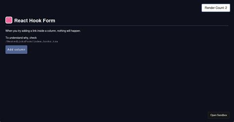 Rhf Optimizazion Issue Codesandbox