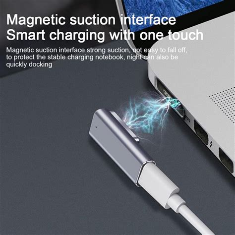 Magnetic Usb C Adapter Type C To Magsaf 2 Connect Grandado
